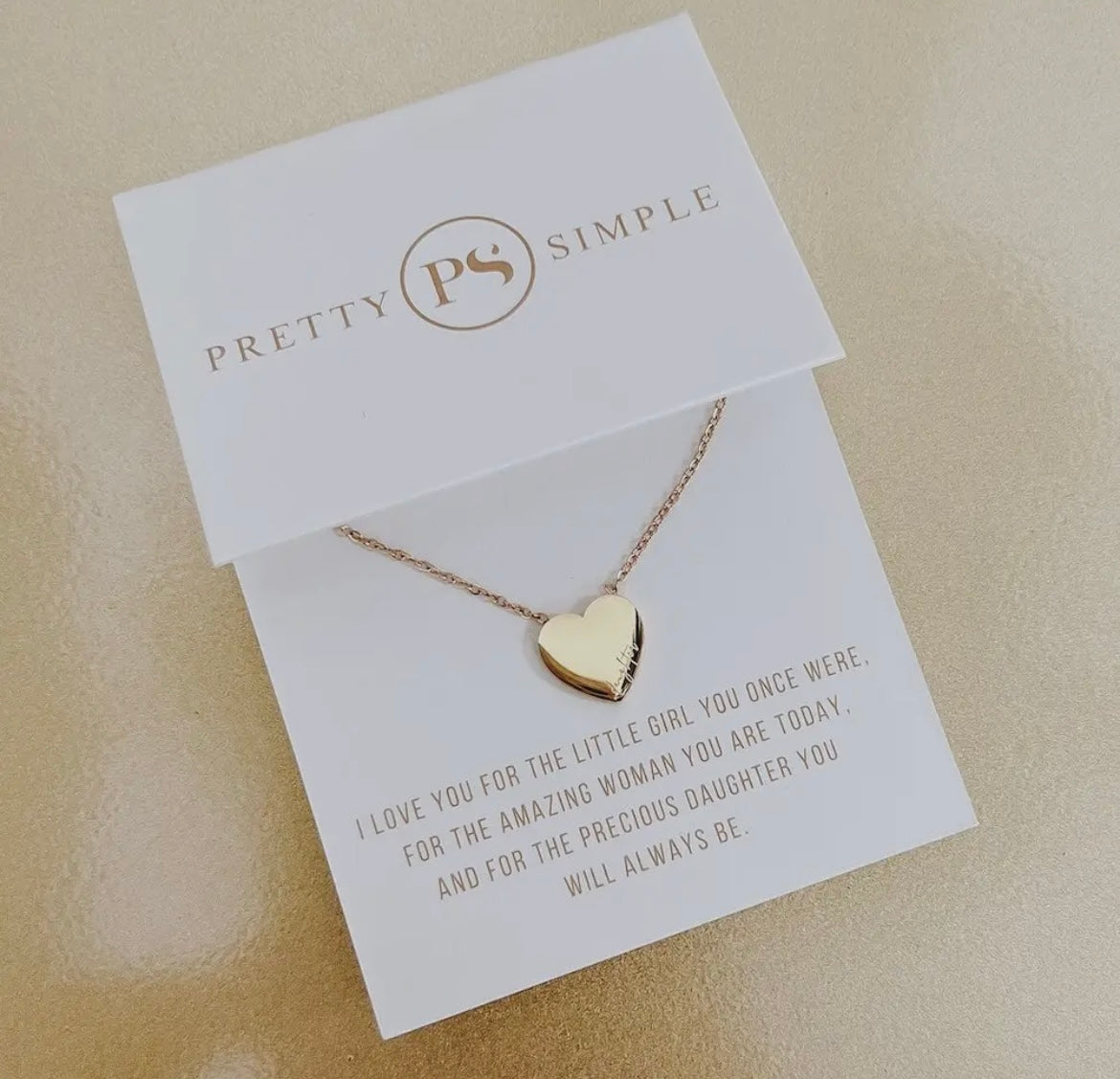 heart script neck charms – sunny grae